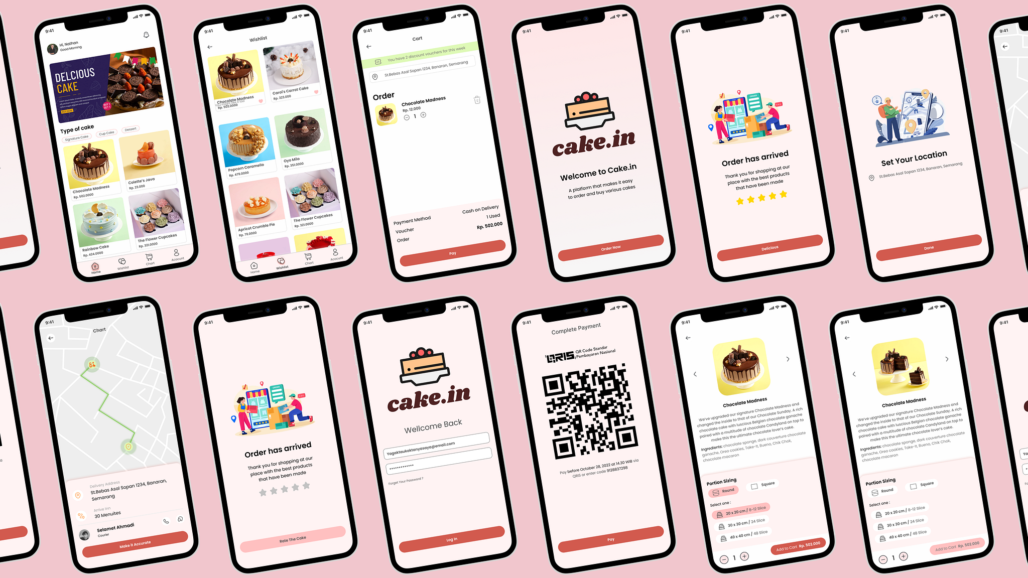 Cake Ordering Application | UX Case Study by Muhammad Nurul Huda on ...