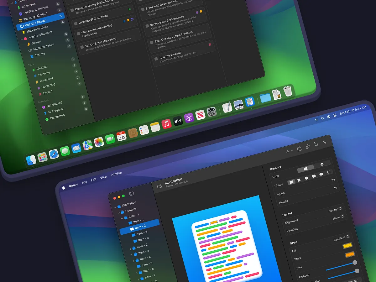Macos Design designs, themes, templates and downloadable graphic ...