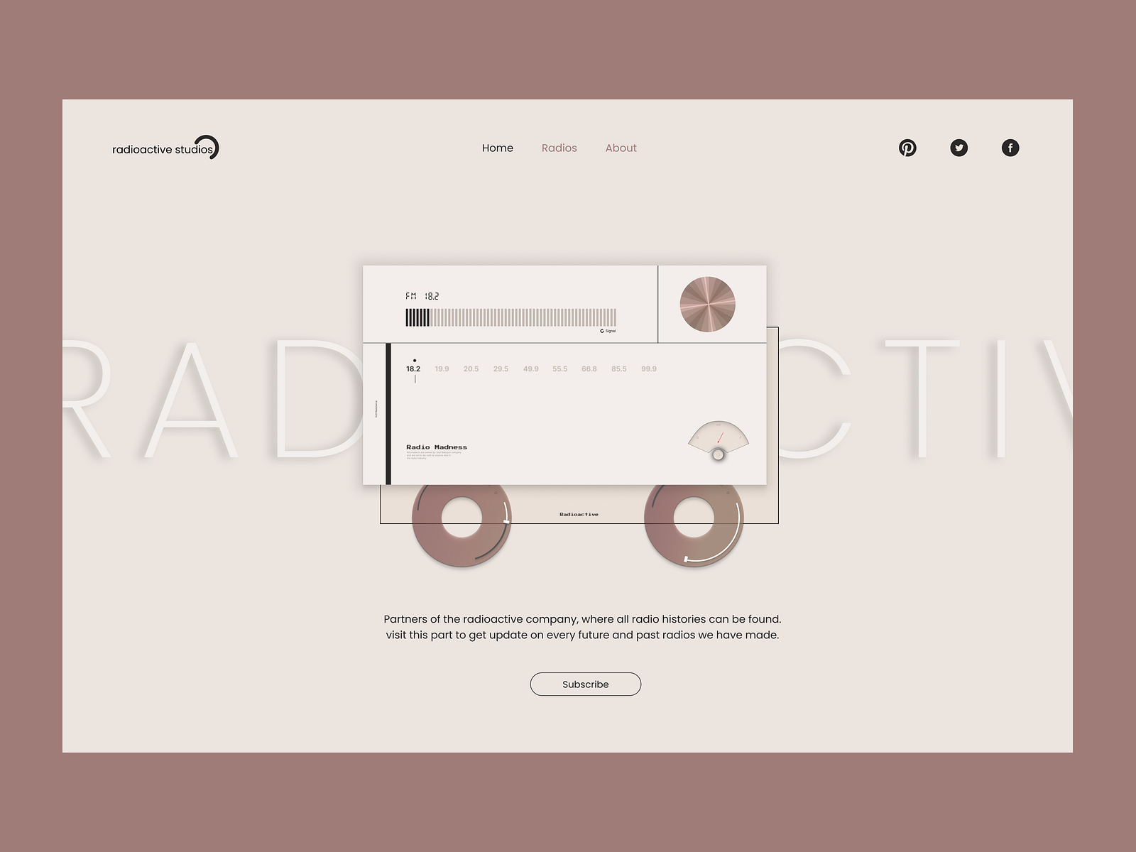 Radio UI Design by Seyi Balogun on Dribbble