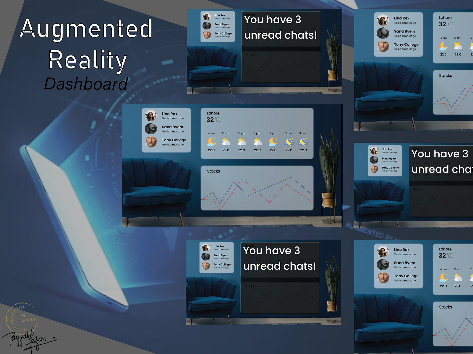 Augmented Reality Dashboard Design By Tayyab Irfan On Dribbble