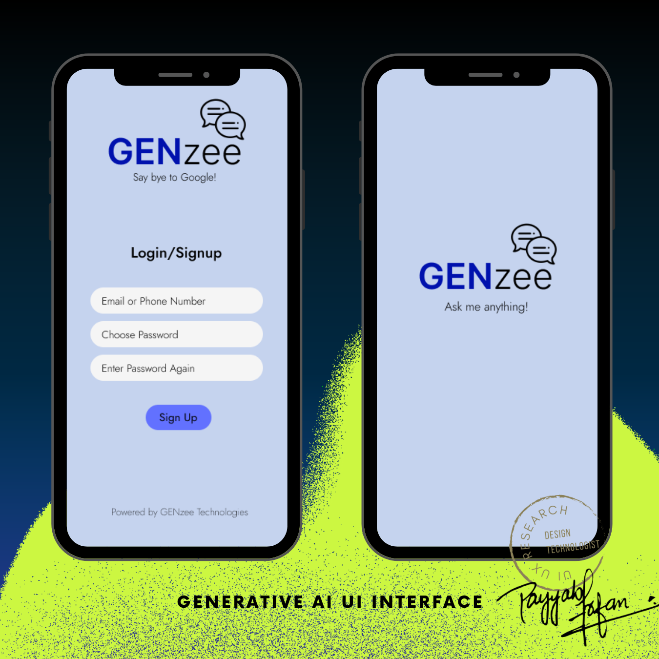 Generative AI Chat Bot | App Design by Tayyab Irfan on Dribbble