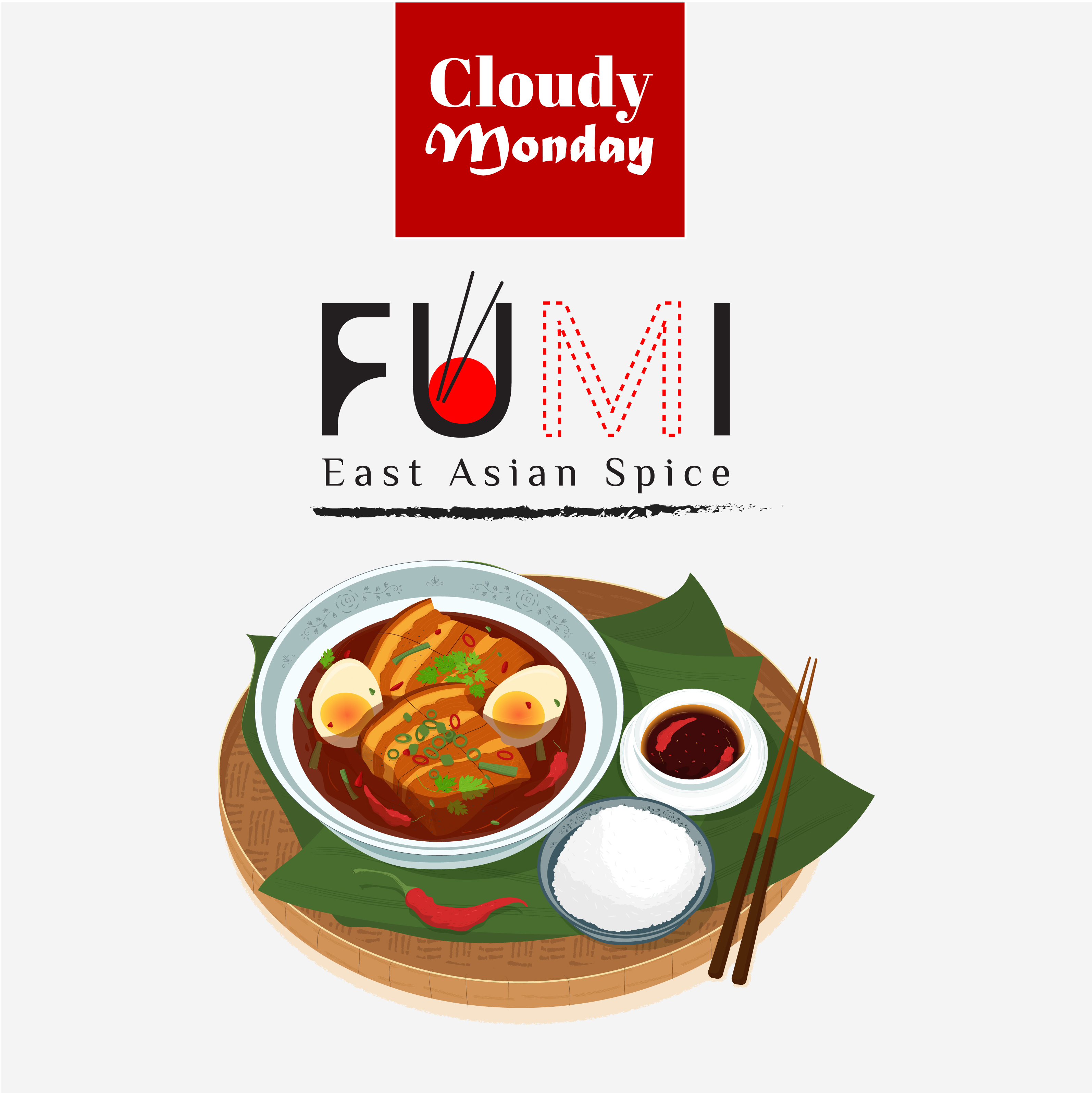 FUMI Chinese restaurant logo design concept artwork by Azinkya Pawar on ...