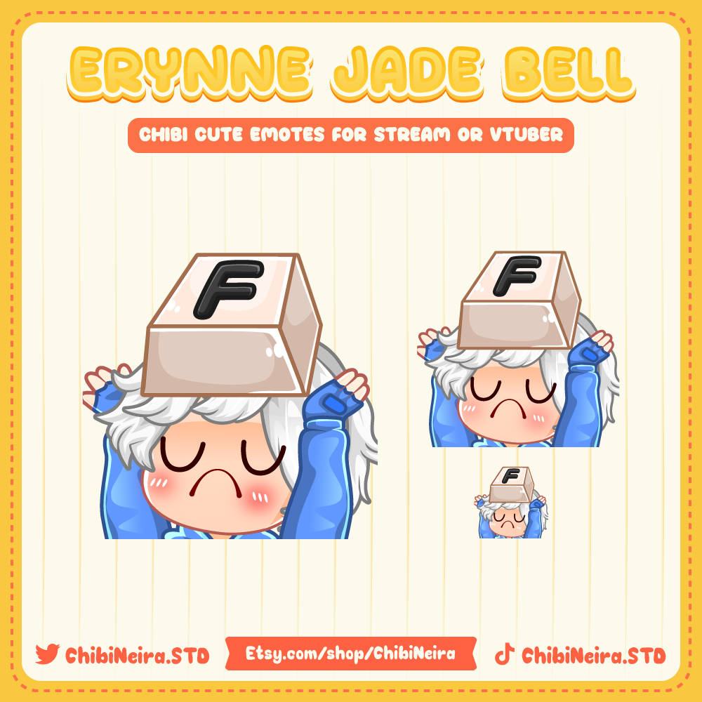 ☹️ Chibi Fail YCH Emotes ☹️ by CHIBINEIRA on Dribbble