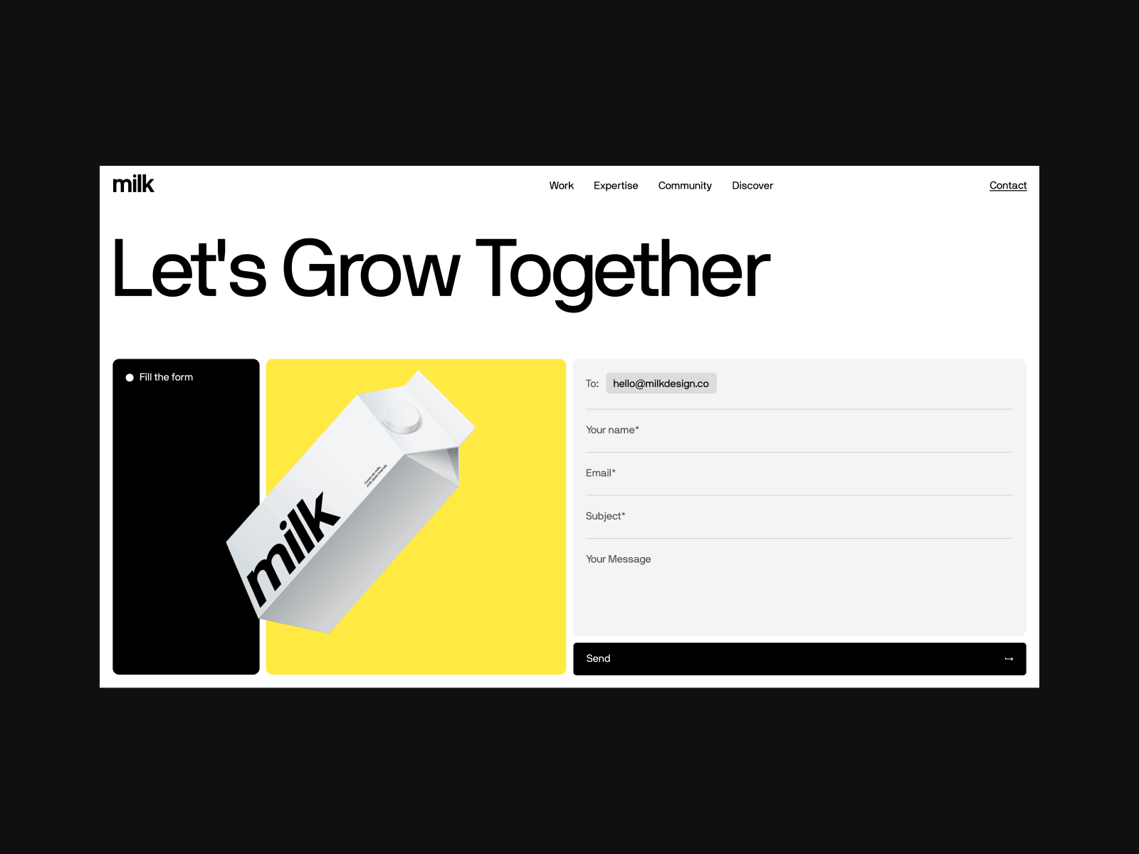 Milk Network by Obys on Dribbble