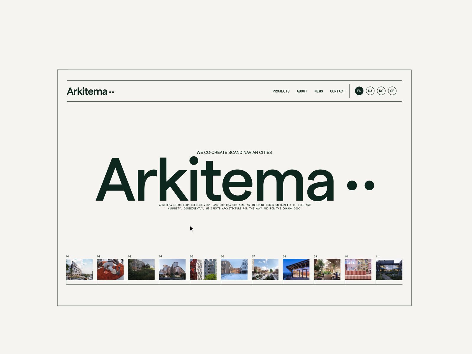 Arkitema animation by Anna Kravchuk on Dribbble