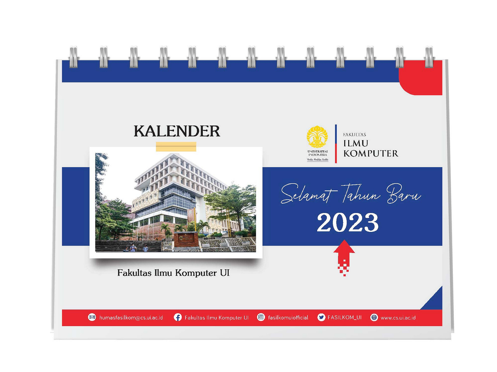 Kalender Fasilkom UI tahun 2023 by Sendi Lokawati on Dribbble