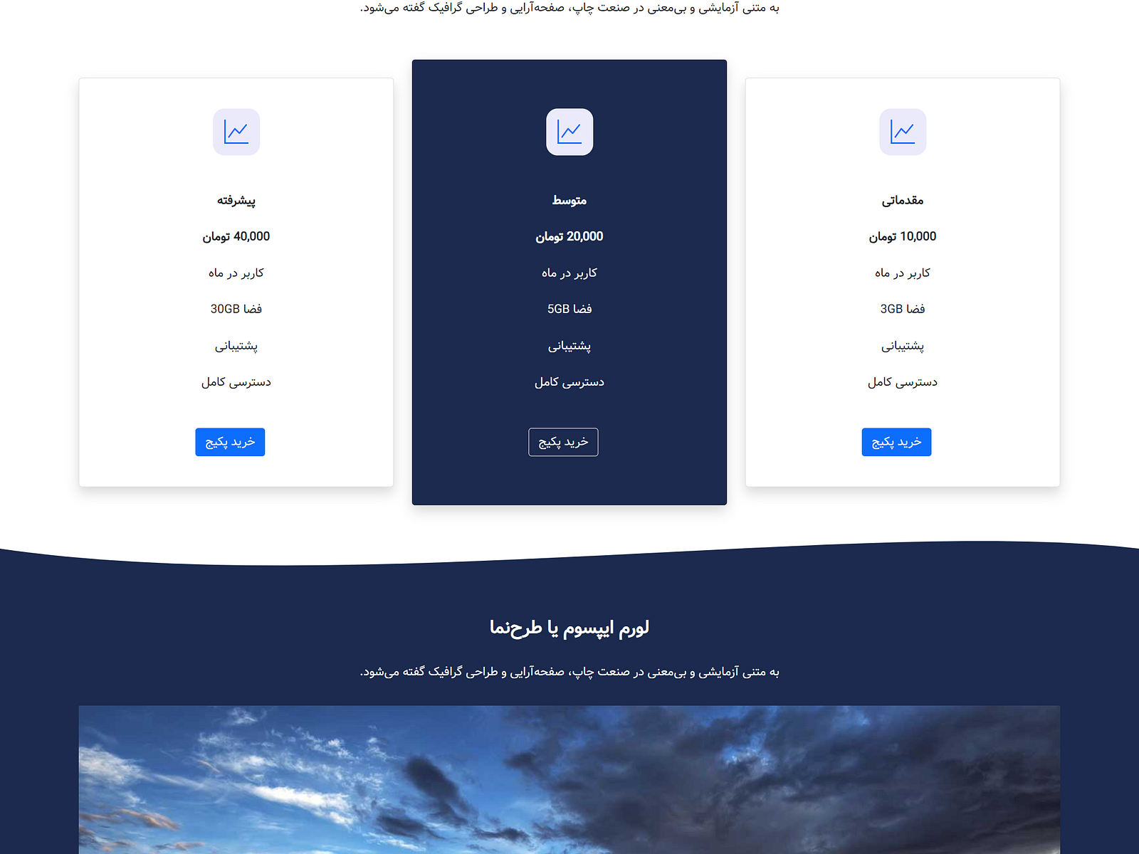 Landing Page _ Front-End Develop _ Bootstrap Project by mina soheilifar ...