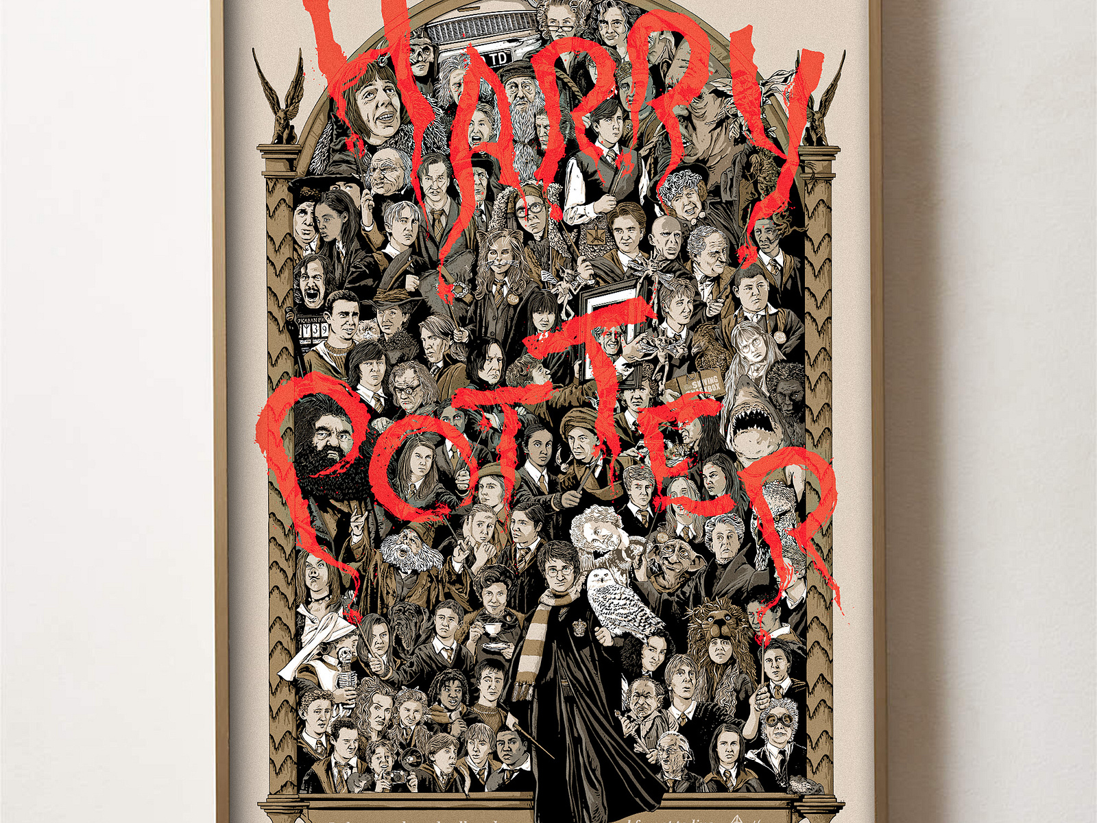 Harry Potter Poster by Adam Johnson on Dribbble