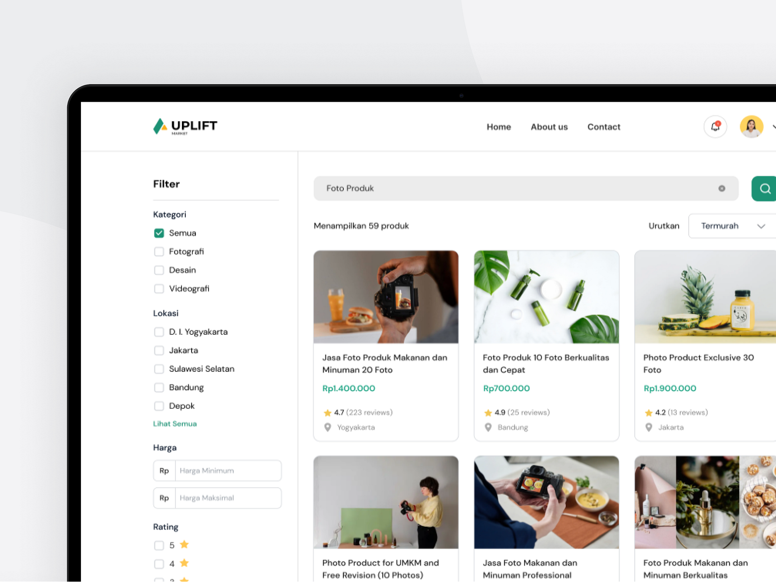 Search Result E-Commerce UI Design by Rahmat Kholis on Dribbble