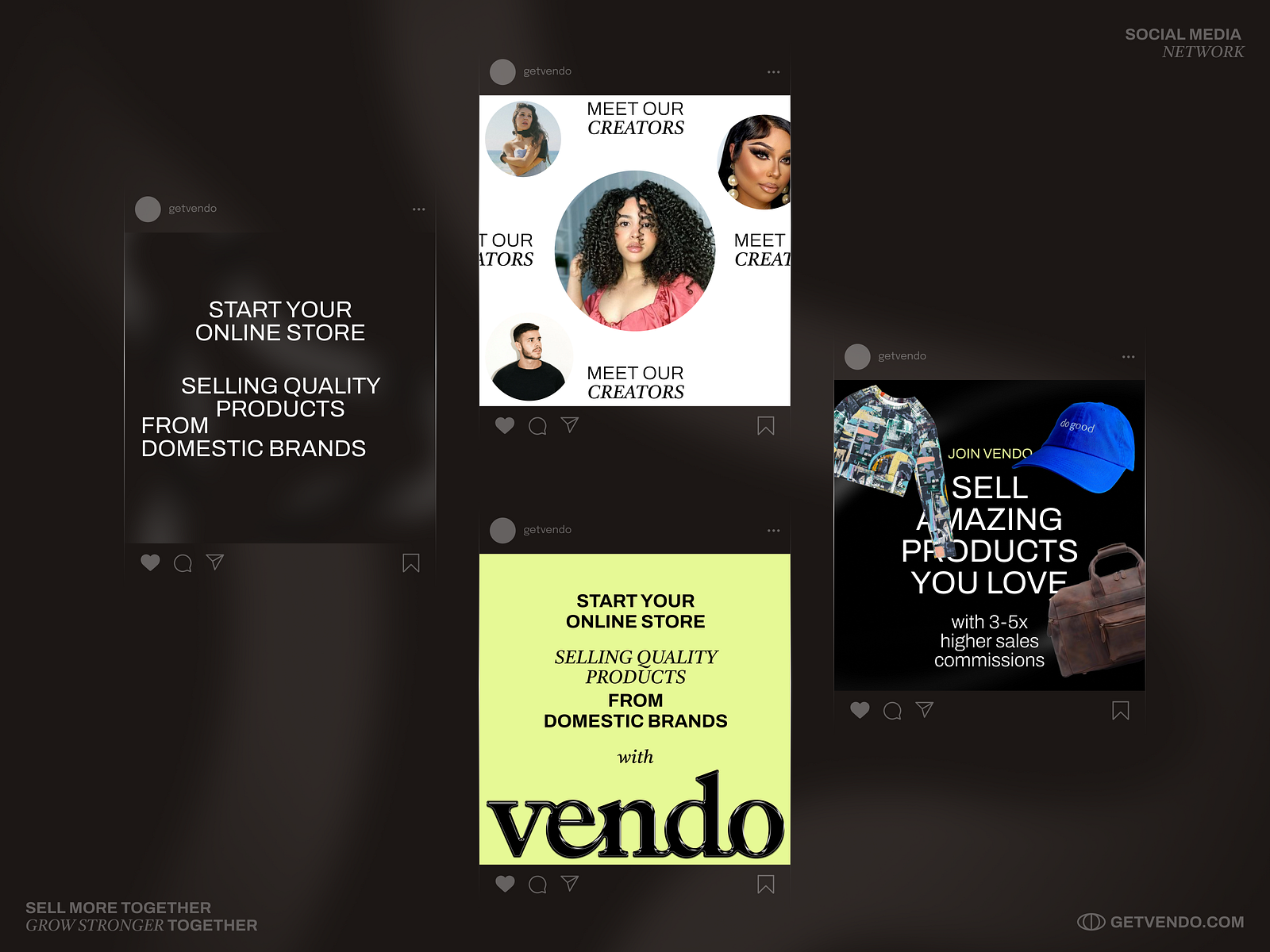 Vendo - social media by Habitat on Dribbble