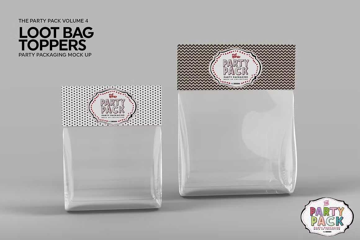 Loot Bag Topper Packaging Mockup by Creative Shopify And Mockups Design ...