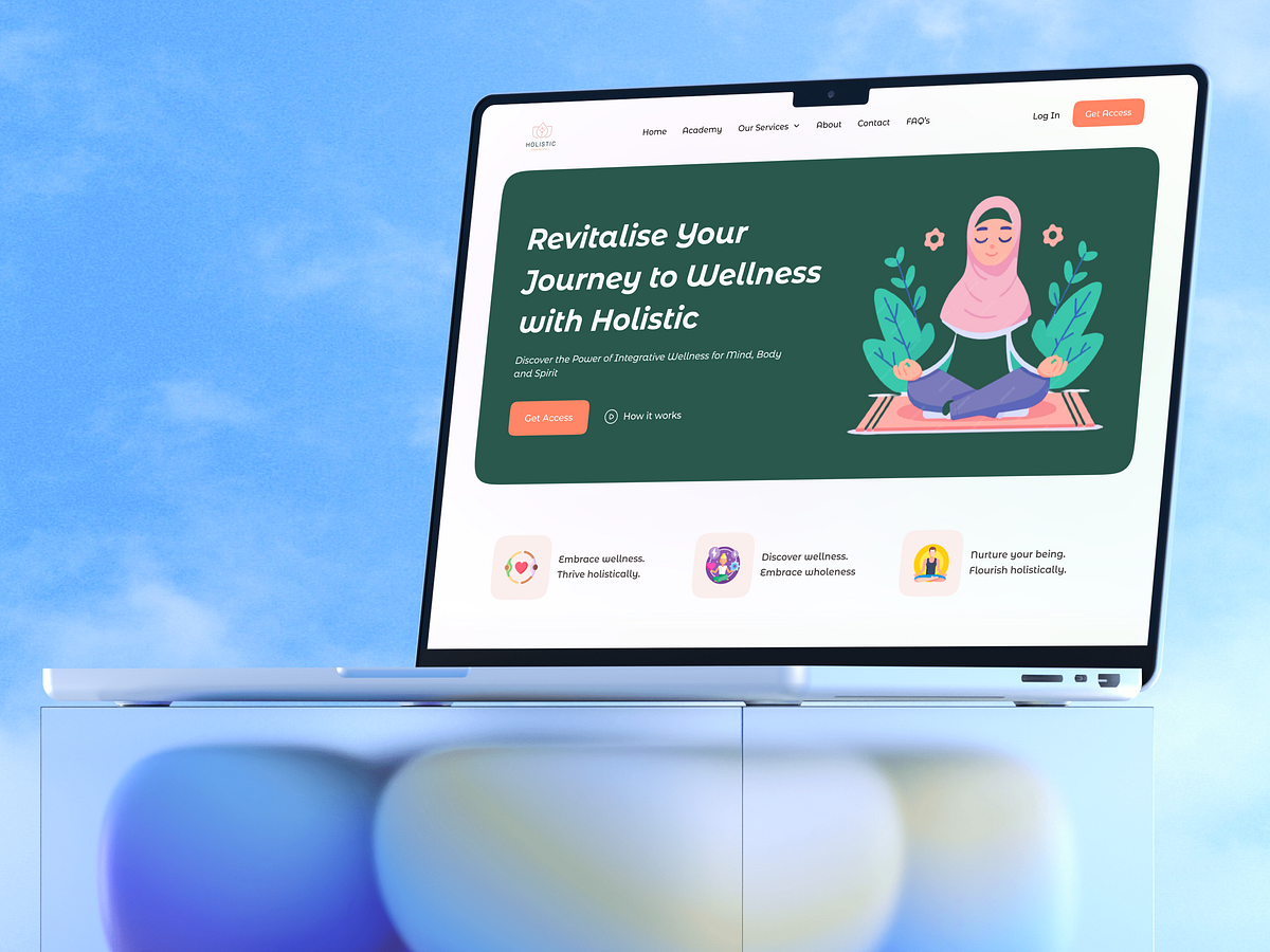 Holistic Wellness Website Redesign by ilias miah on Dribbble