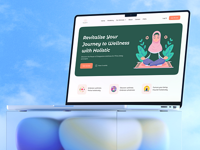 Holistic Wellness Website Redesign by ilias miah on Dribbble