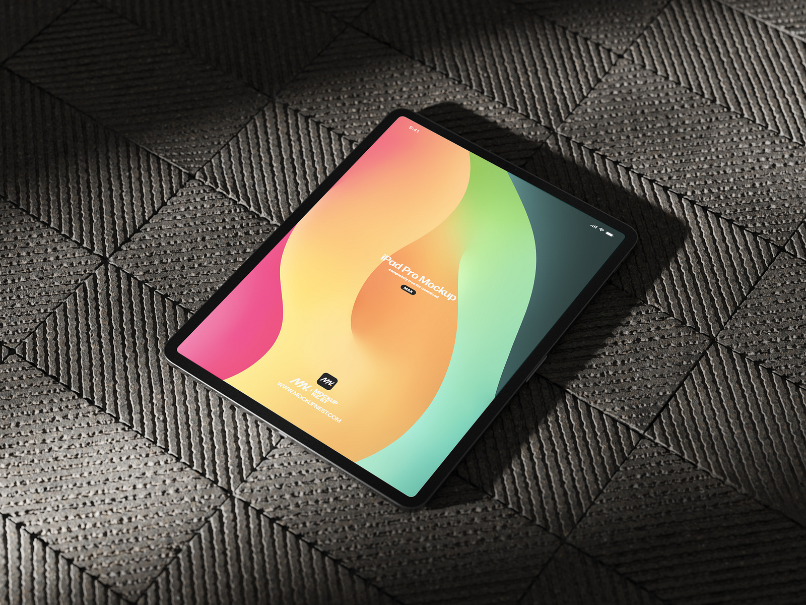 Free Ipad Pro Mockup by Mockupnest on Dribbble