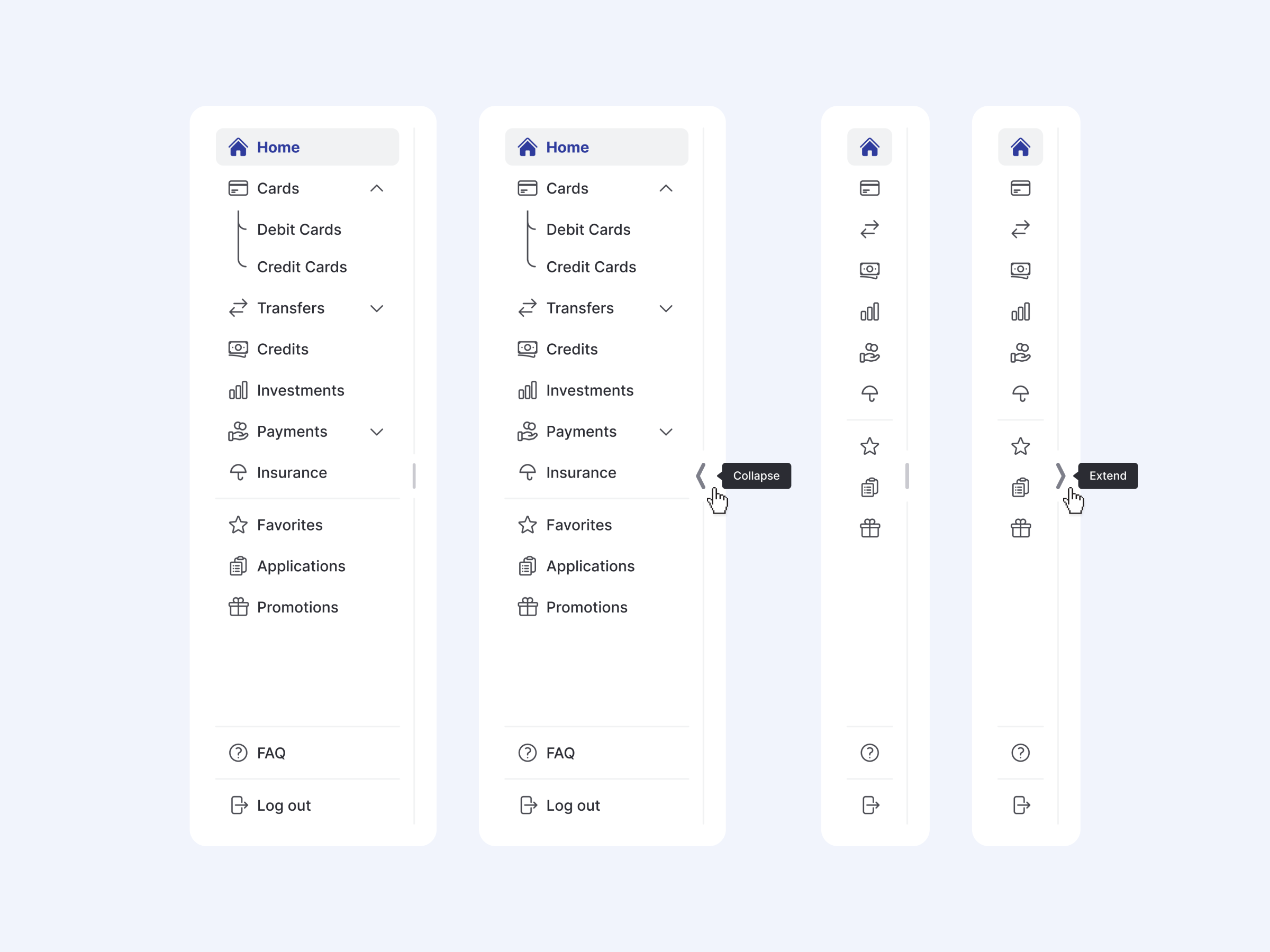 Browse thousands of Side Menu images for design inspiration | Dribbble