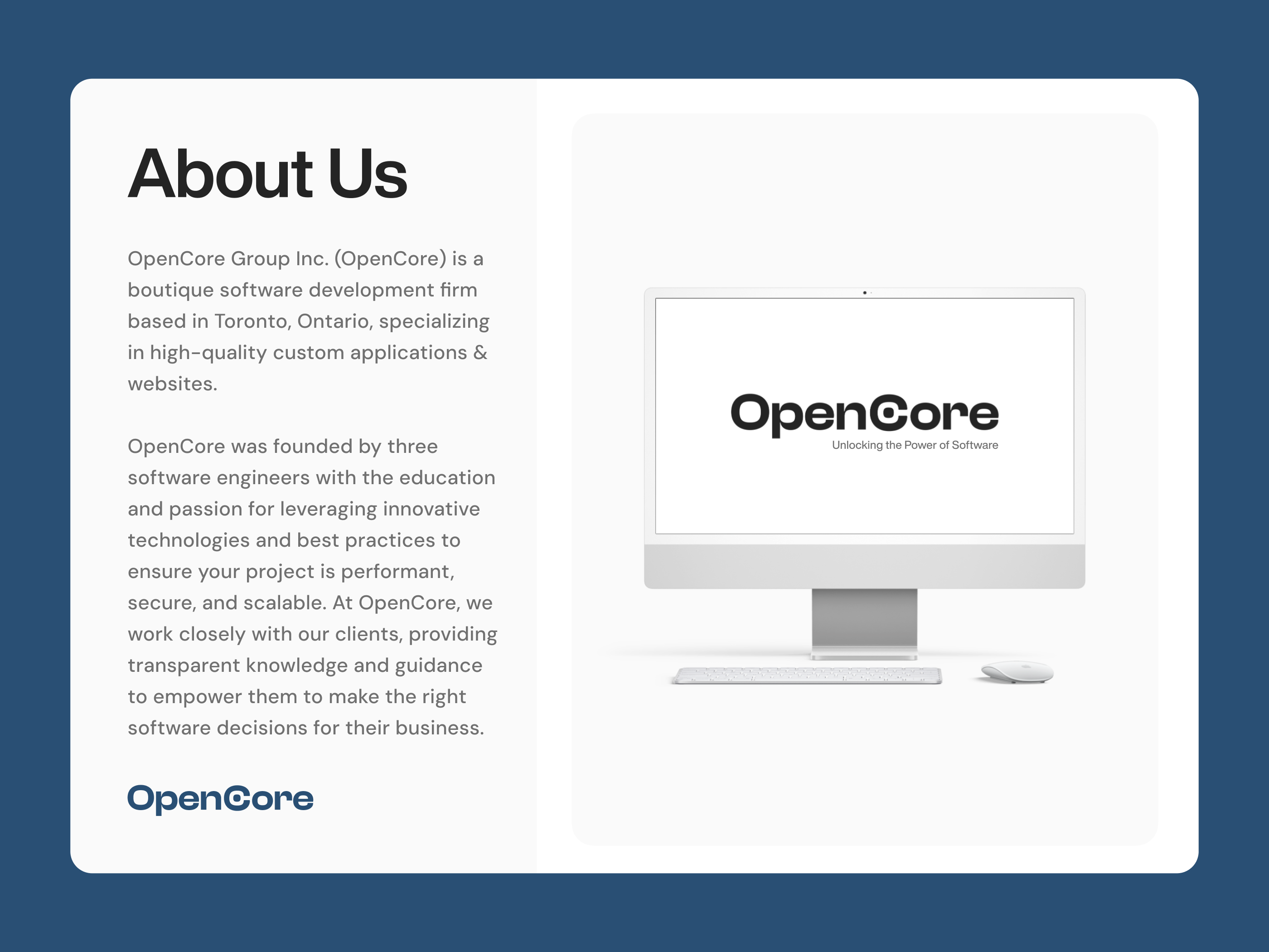 OpenCore - Software Development Firm Brand Guidelines by Sameer ...