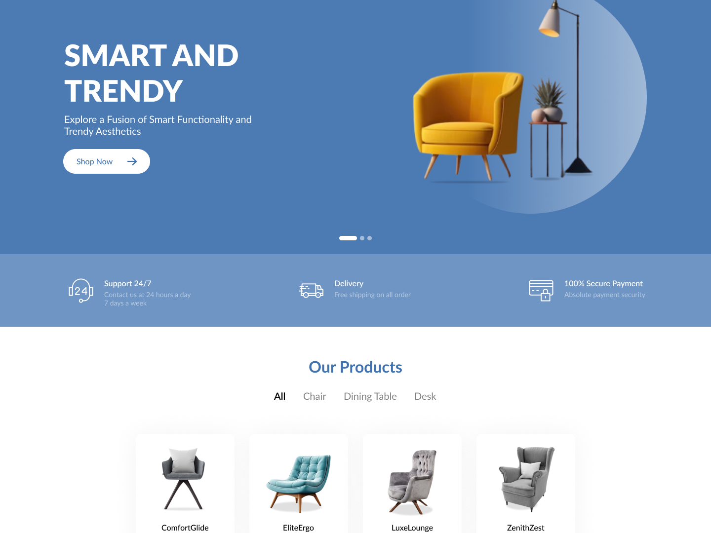 Furnishflow Furniture E Commerce Website By Pravin Upadhyay On Dribbble