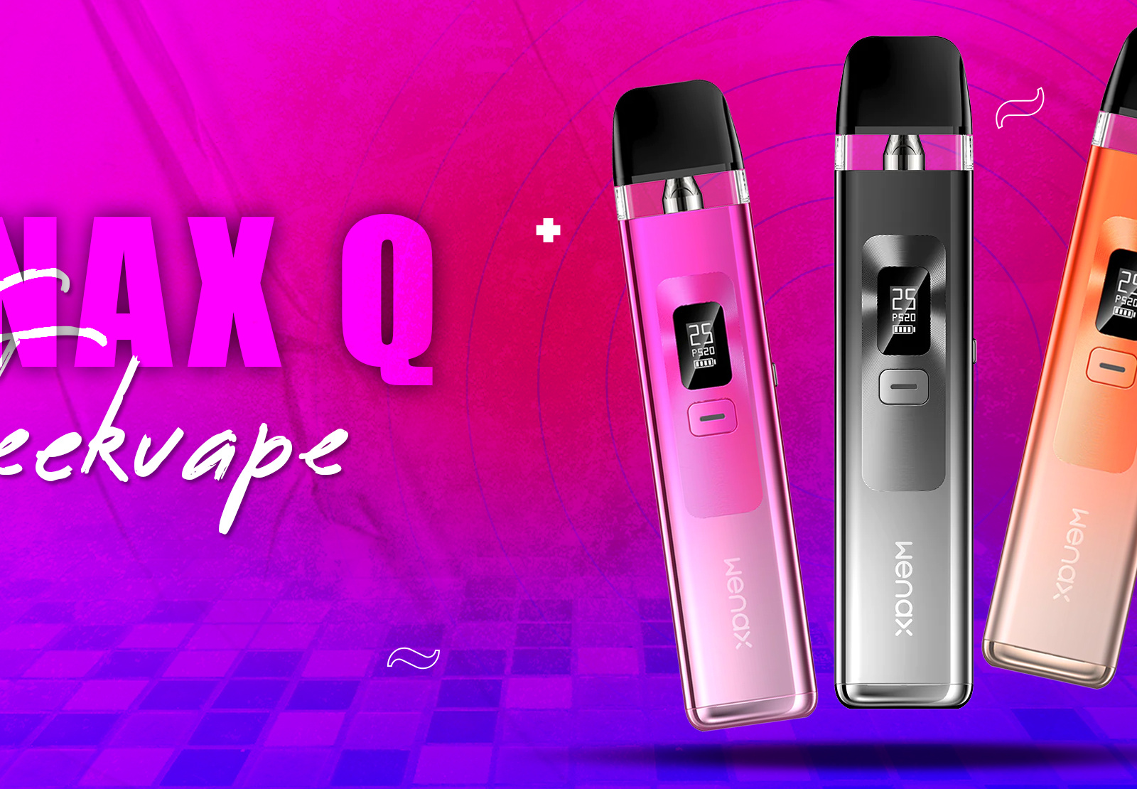 geekvape wenax q web banner by mohaddeseh neshati on Dribbble