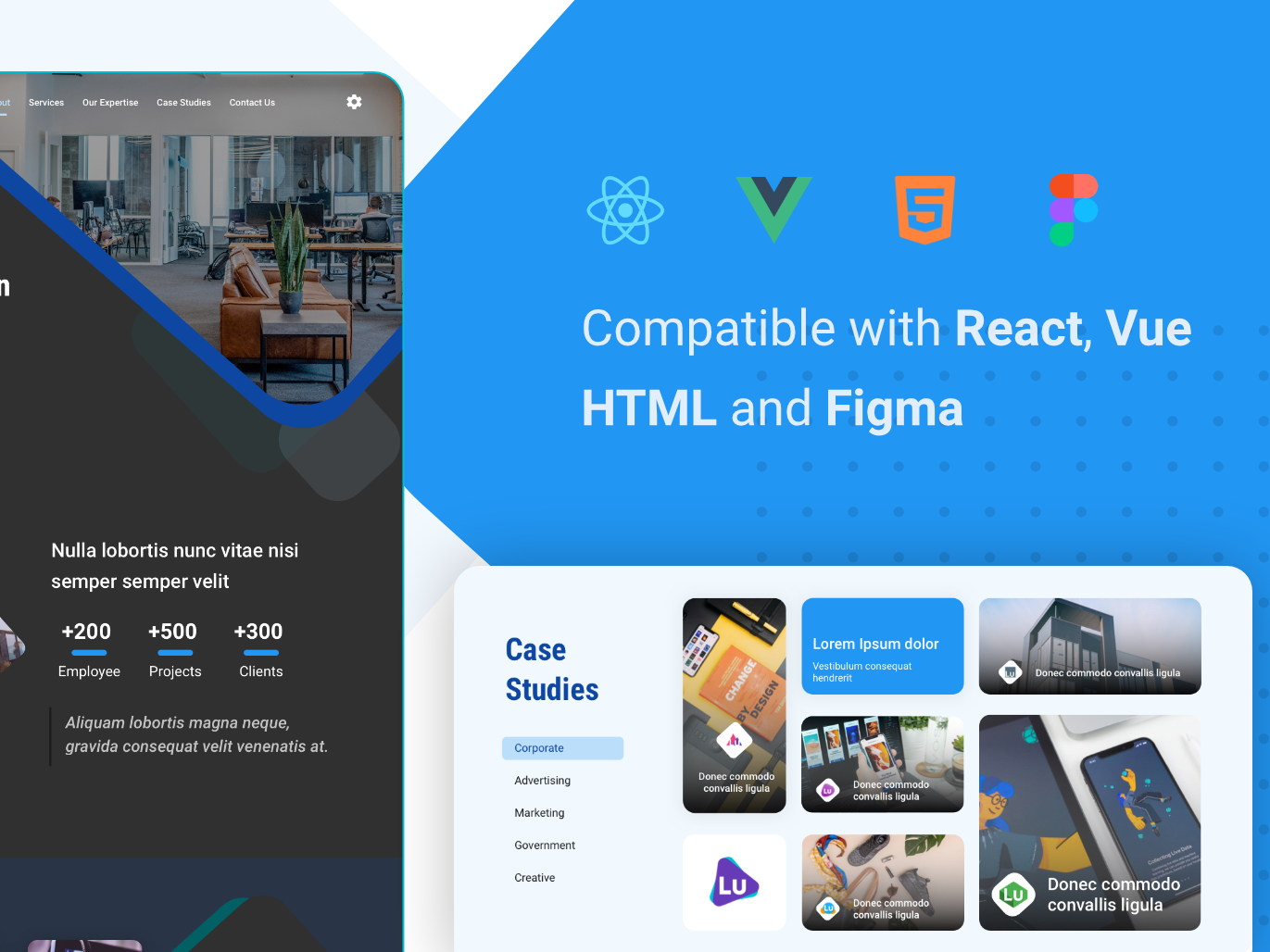 Agency Dark and Light UI by Ilham Meidi Brata on Dribbble