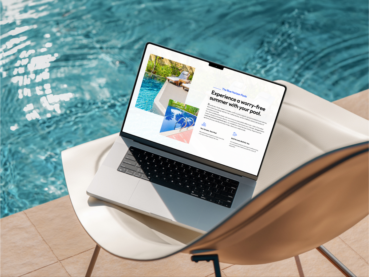 Pool Installation Company About Section Design by Pixavail Studio™ on ...