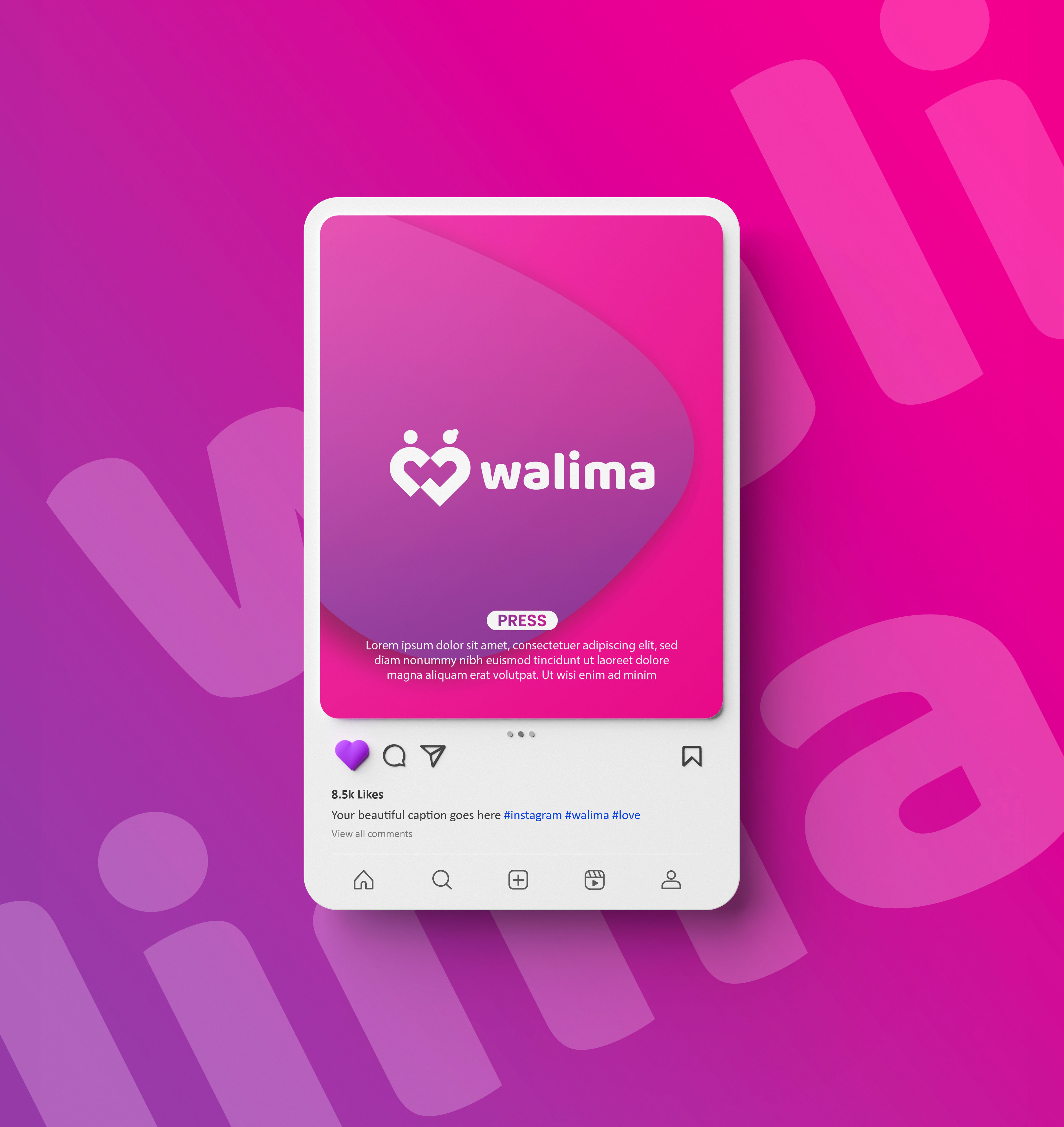 Walima Wedding Agency Logo by Sunny Ahmed on Dribbble
