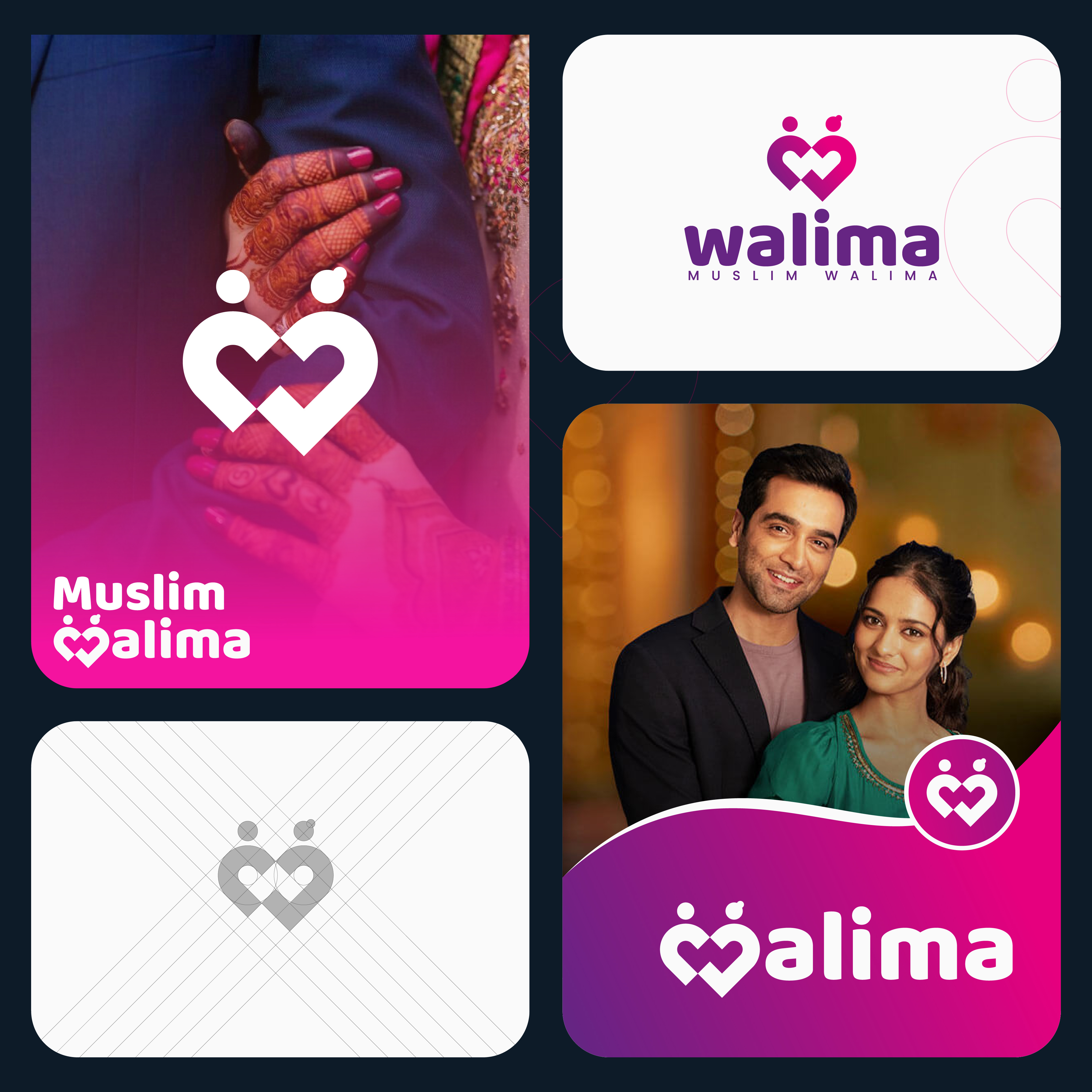 Walima Wedding Agency Logo by Sunny Ahmed on Dribbble
