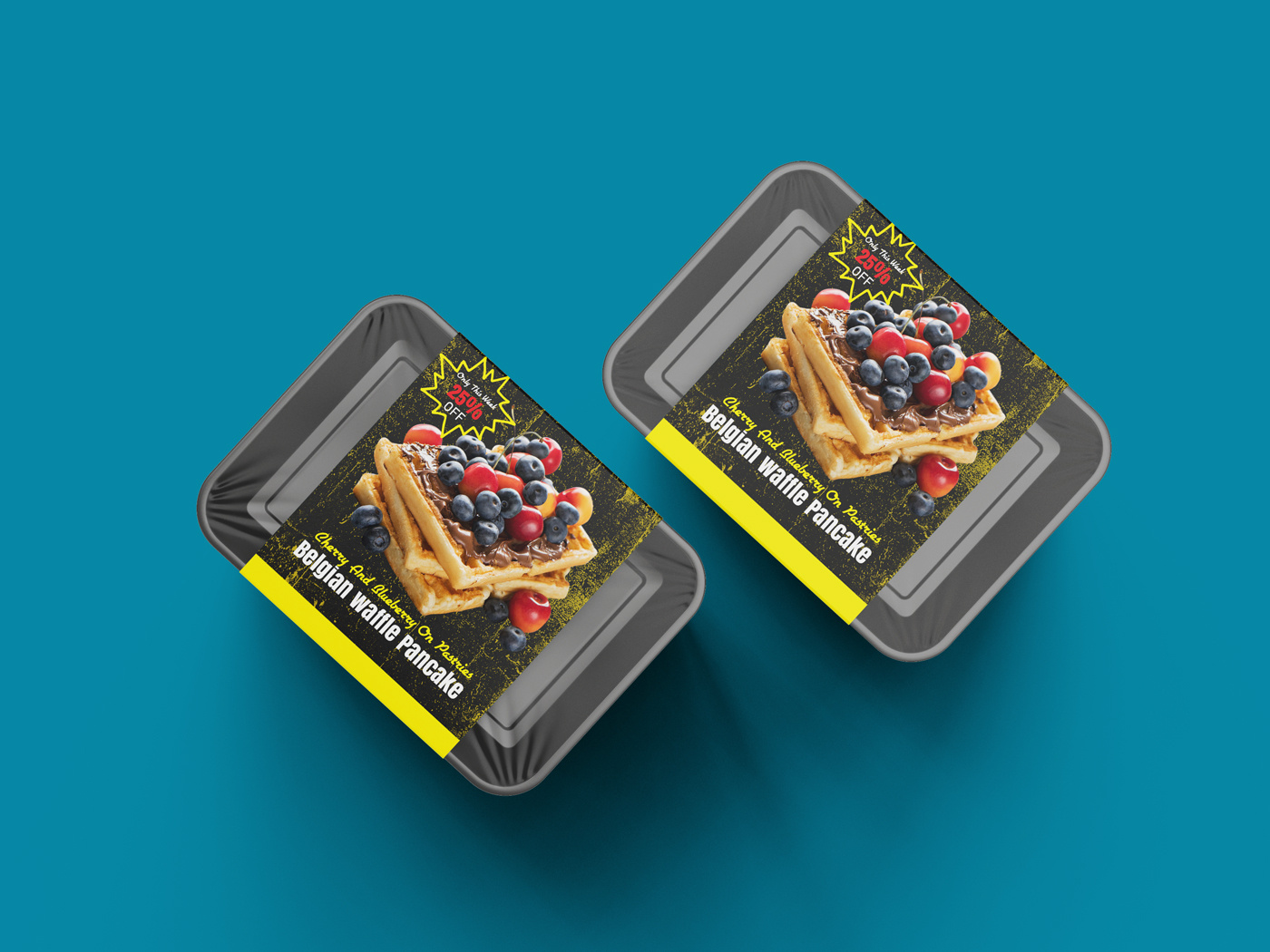 Food Box Label Design by Graphic Aerial on Dribbble