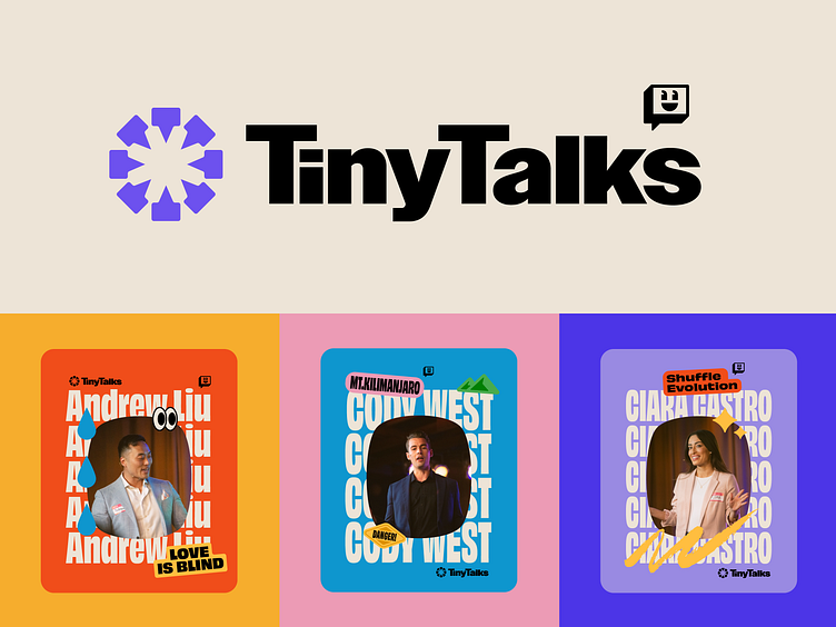 TinyTalks Brand ID by Josh Warren on Dribbble