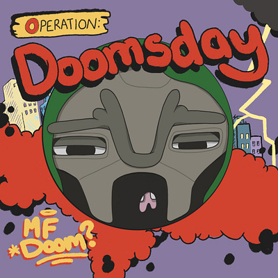 MF Doom - Operation: Doomsday Album Cover by Bianca on Dribbble