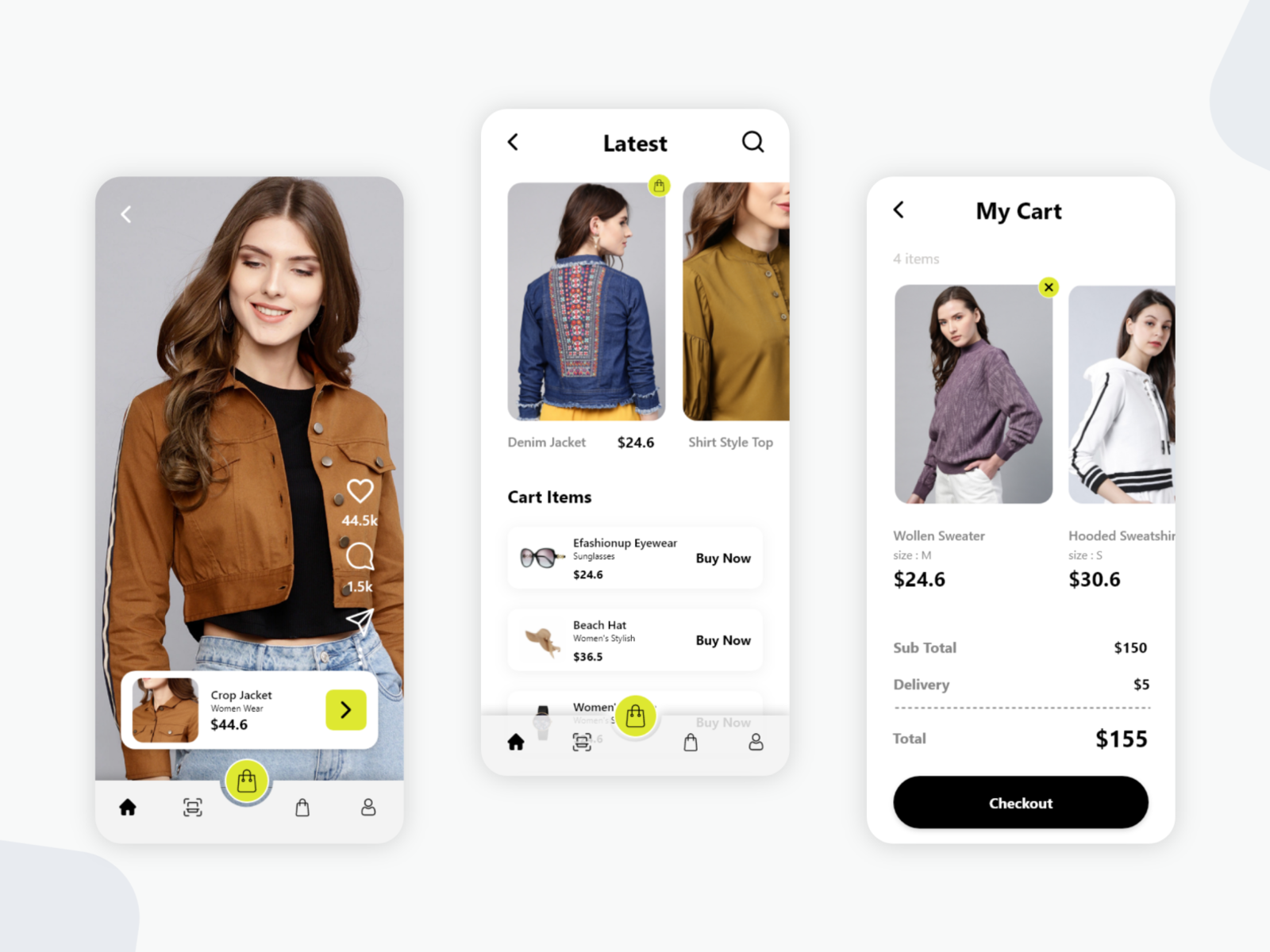 Clothes Marketplace App (Live Shop Streaming) by Alpheric on Dribbble