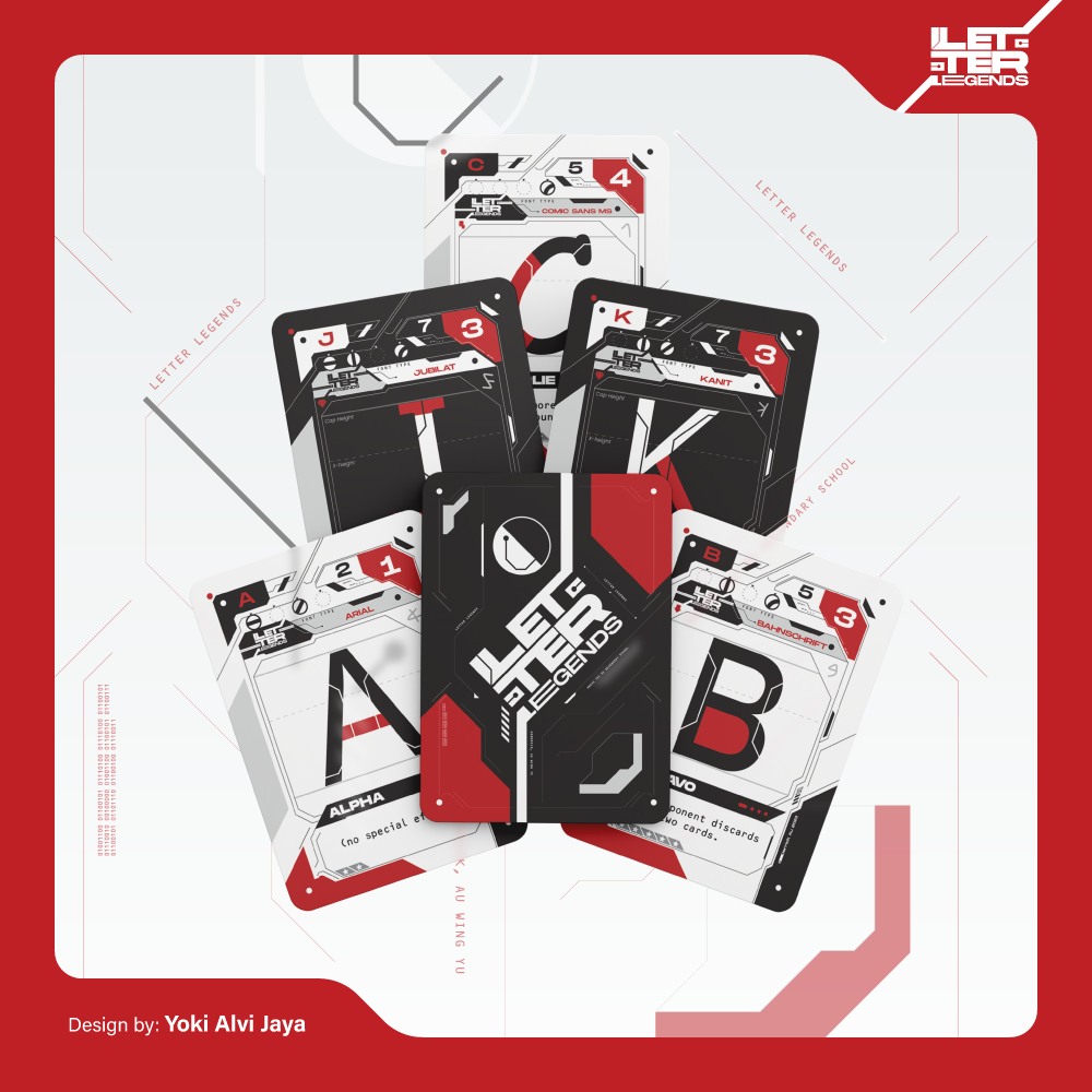 Letter Legends - 2023 by Zakiy Wardhana on Dribbble