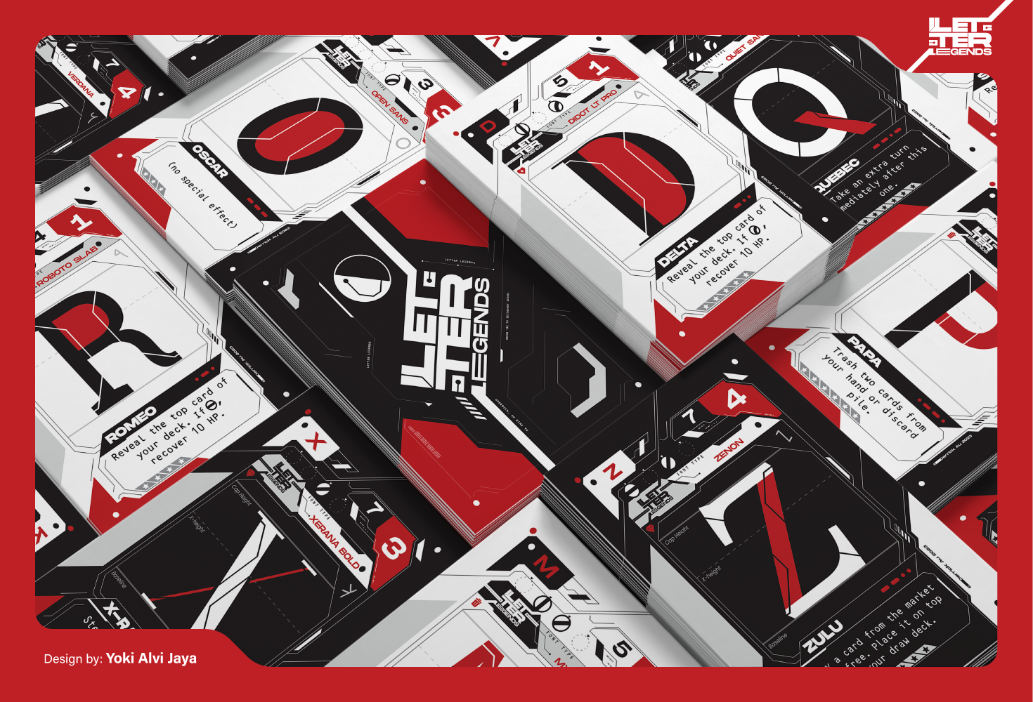 Letter Legends - 2023 by Zakiy Wardhana on Dribbble