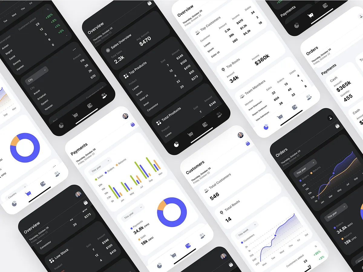 Analytics UI designs, themes, templates and downloadable graphic ...