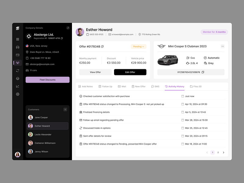 Browse thousands of Customer Record images for design inspiration ...