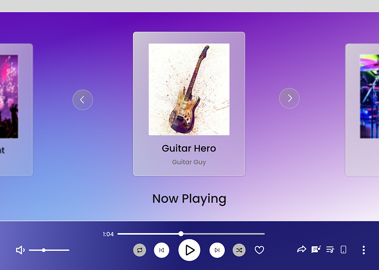 Music Player UI by Tejas Jadhav on Dribbble