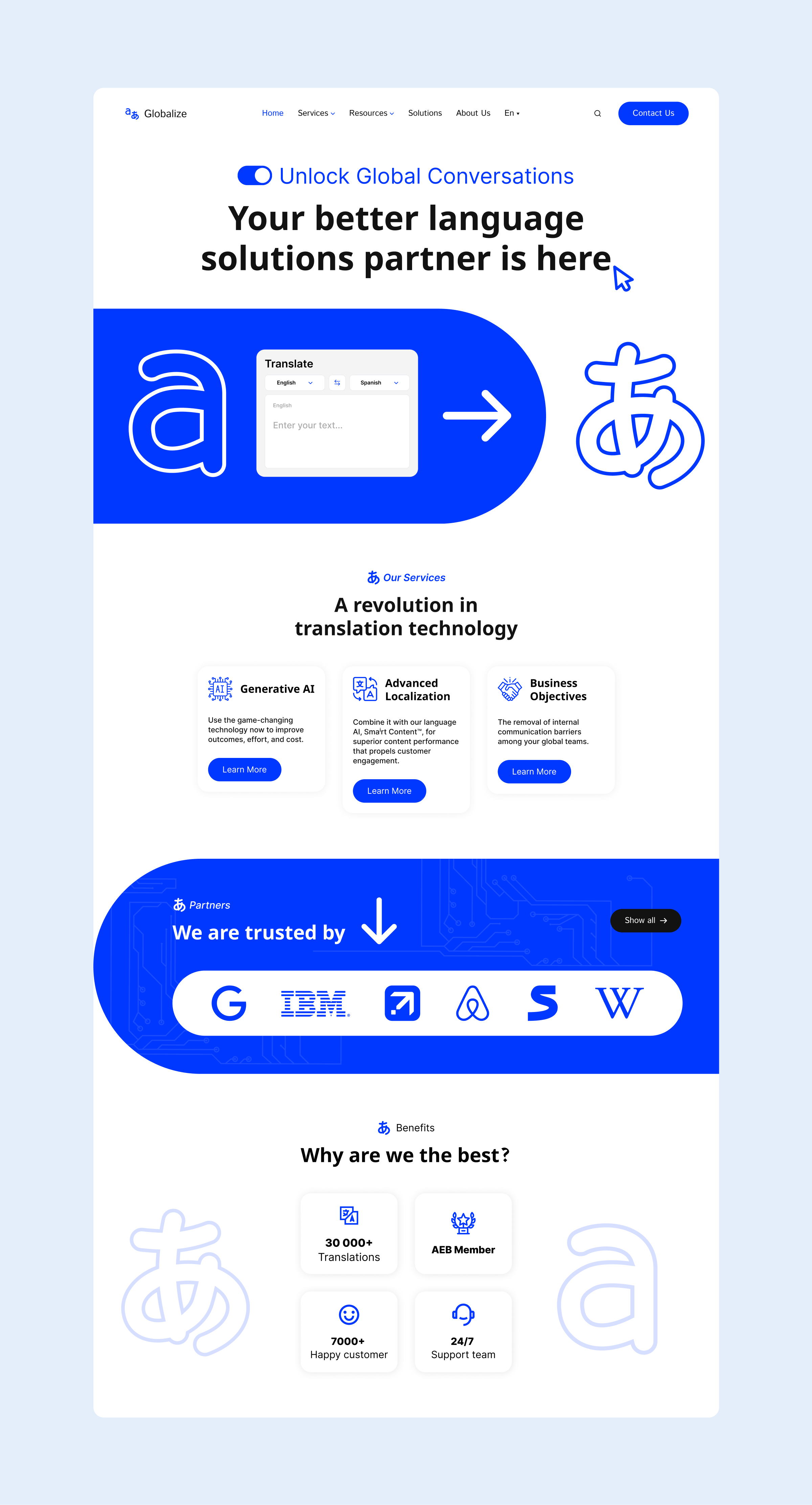 Globalize - Ai translator by Yana Ivchak 🇺🇦 on Dribbble