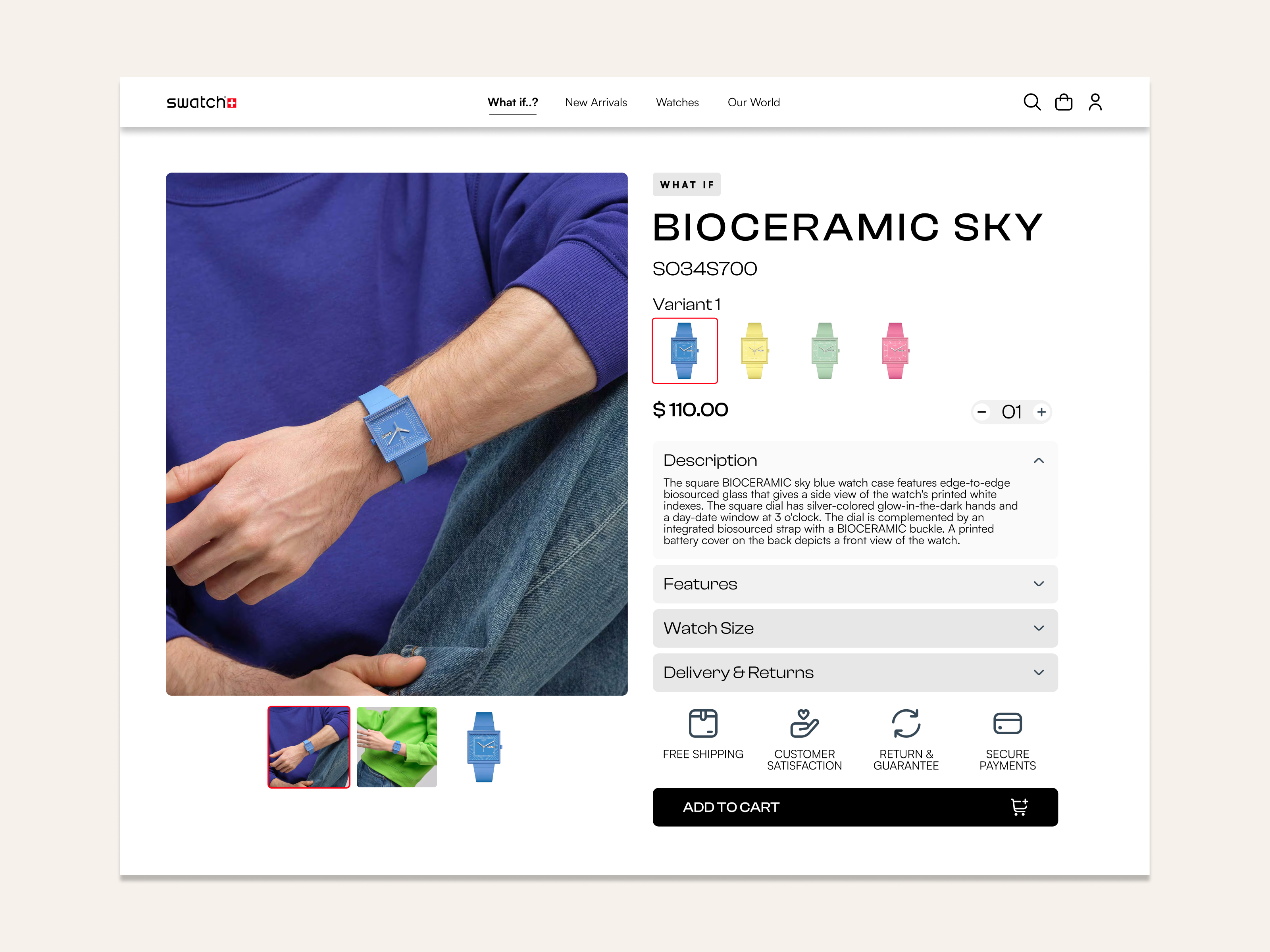 E-Commerce Detail Product Design Exploration by Aprilia L. Gunawan on ...