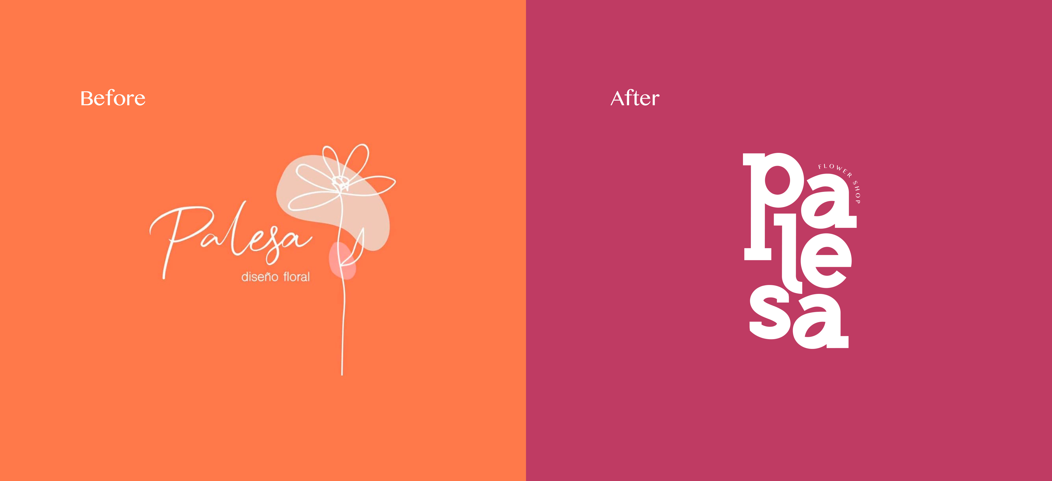 Palesa Flower Shop - Branding by Marcela Leal - Brand Designer on Dribbble