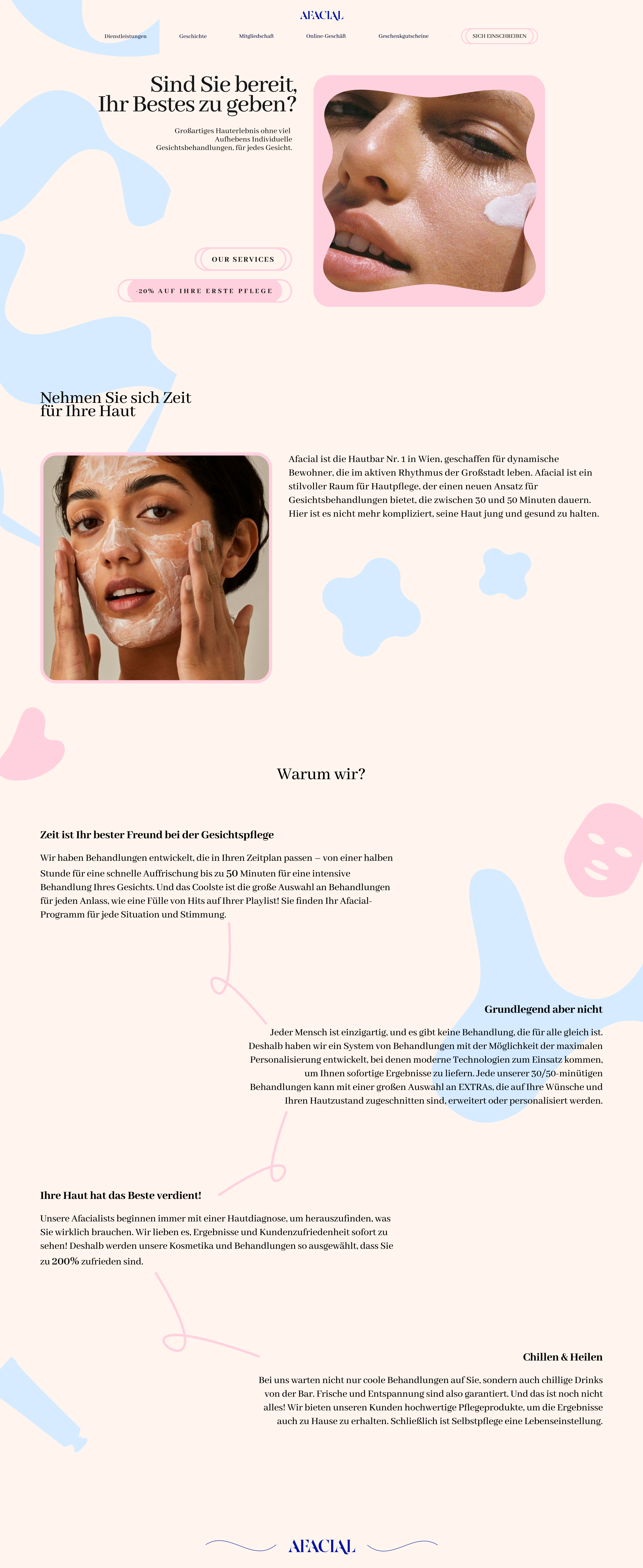 Facial Treatment designs, themes, templates and downloadable graphic ...