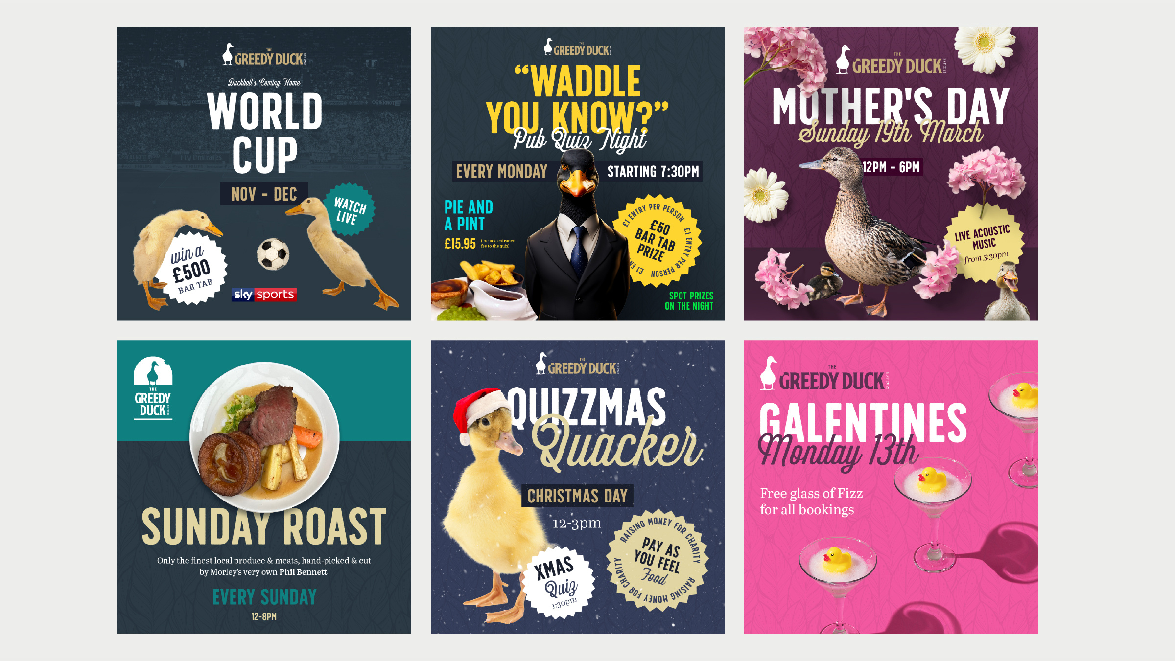 The Greedy Duck by Adam Campion on Dribbble