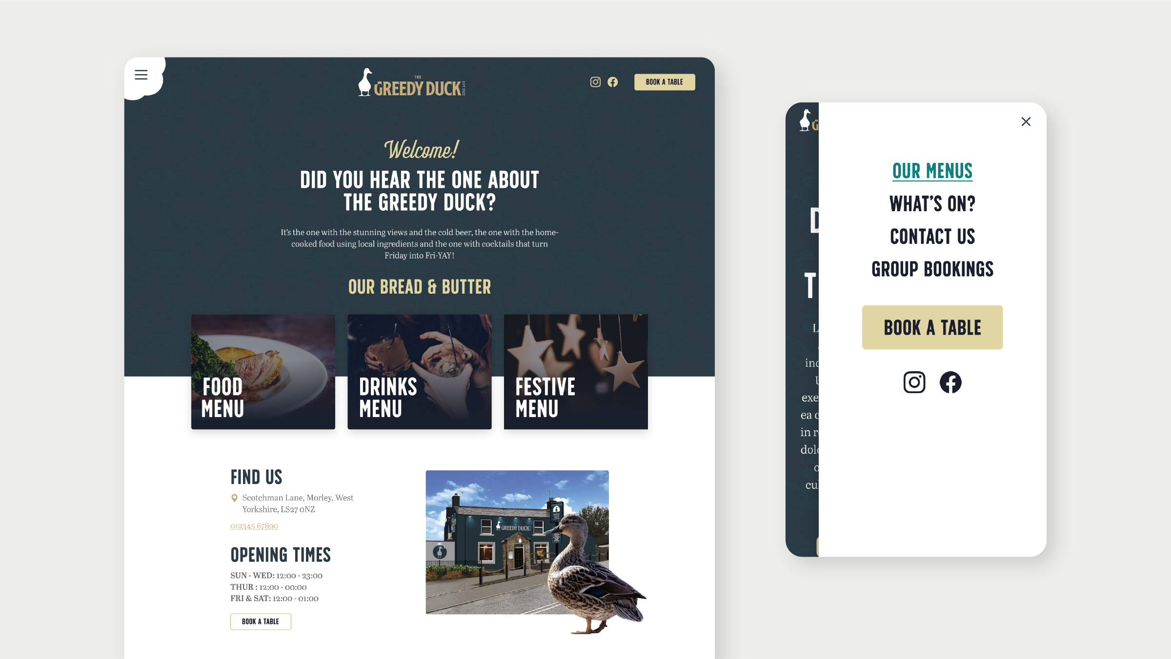 The Greedy Duck by Adam Campion on Dribbble