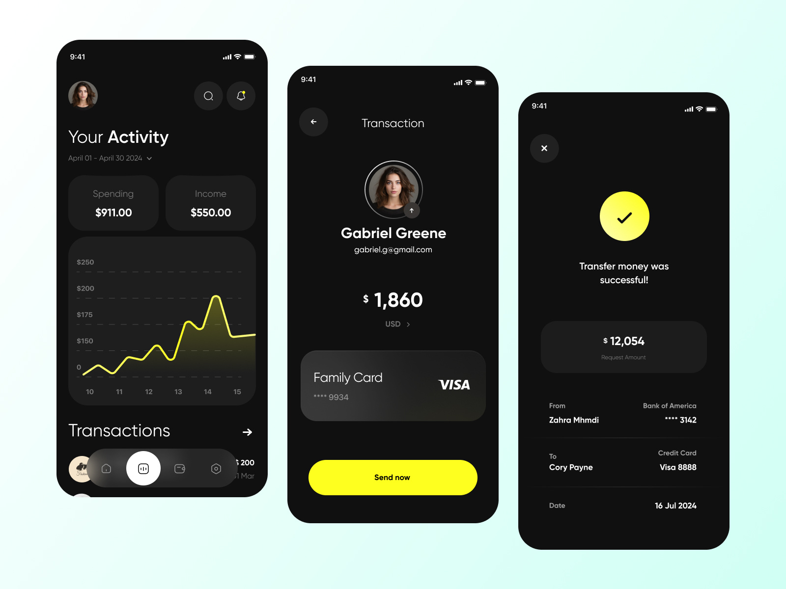 Crypto Currency Application Mobile UI by Roohi Koohi on Dribbble