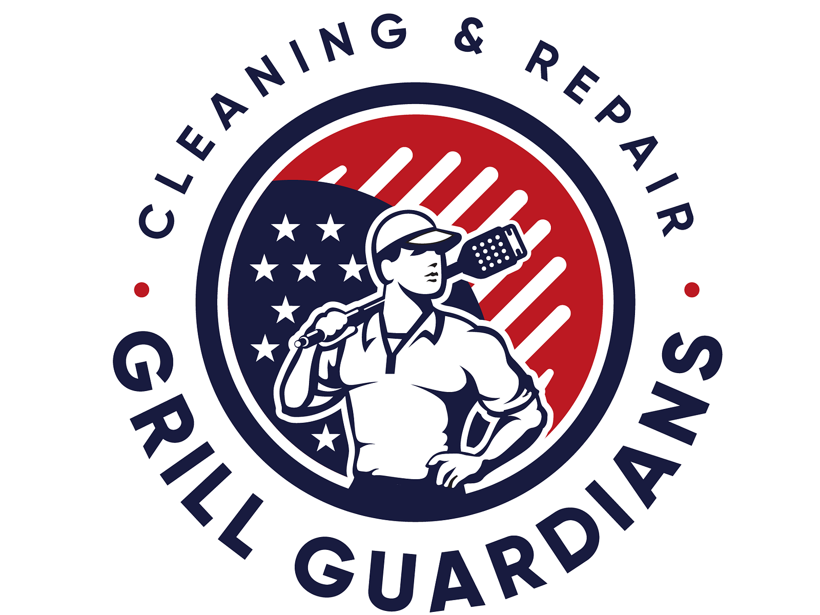Grill Guardian Logo by Dmitry Repei on Dribbble