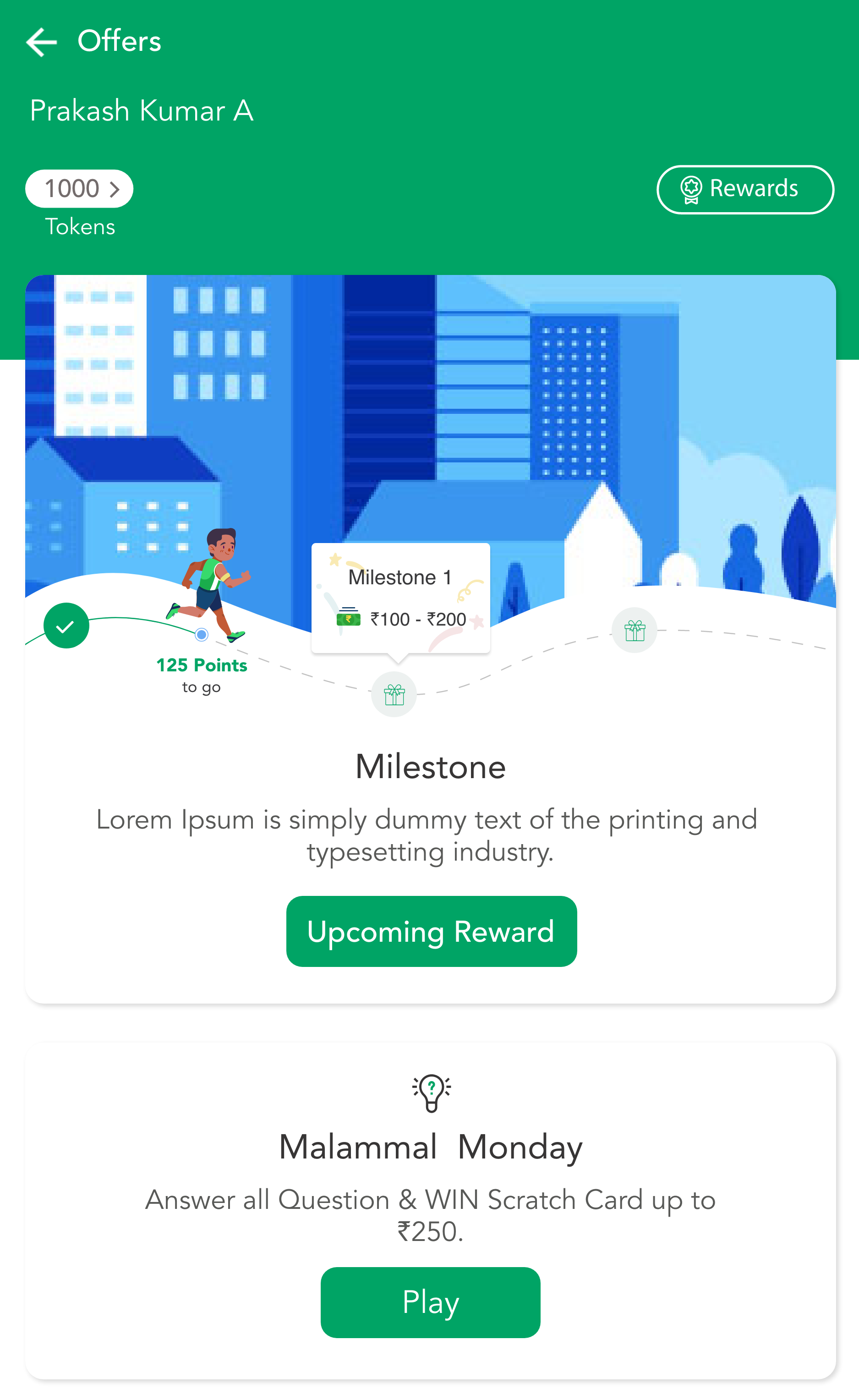 Milestone UI by Creative Prakash on Dribbble