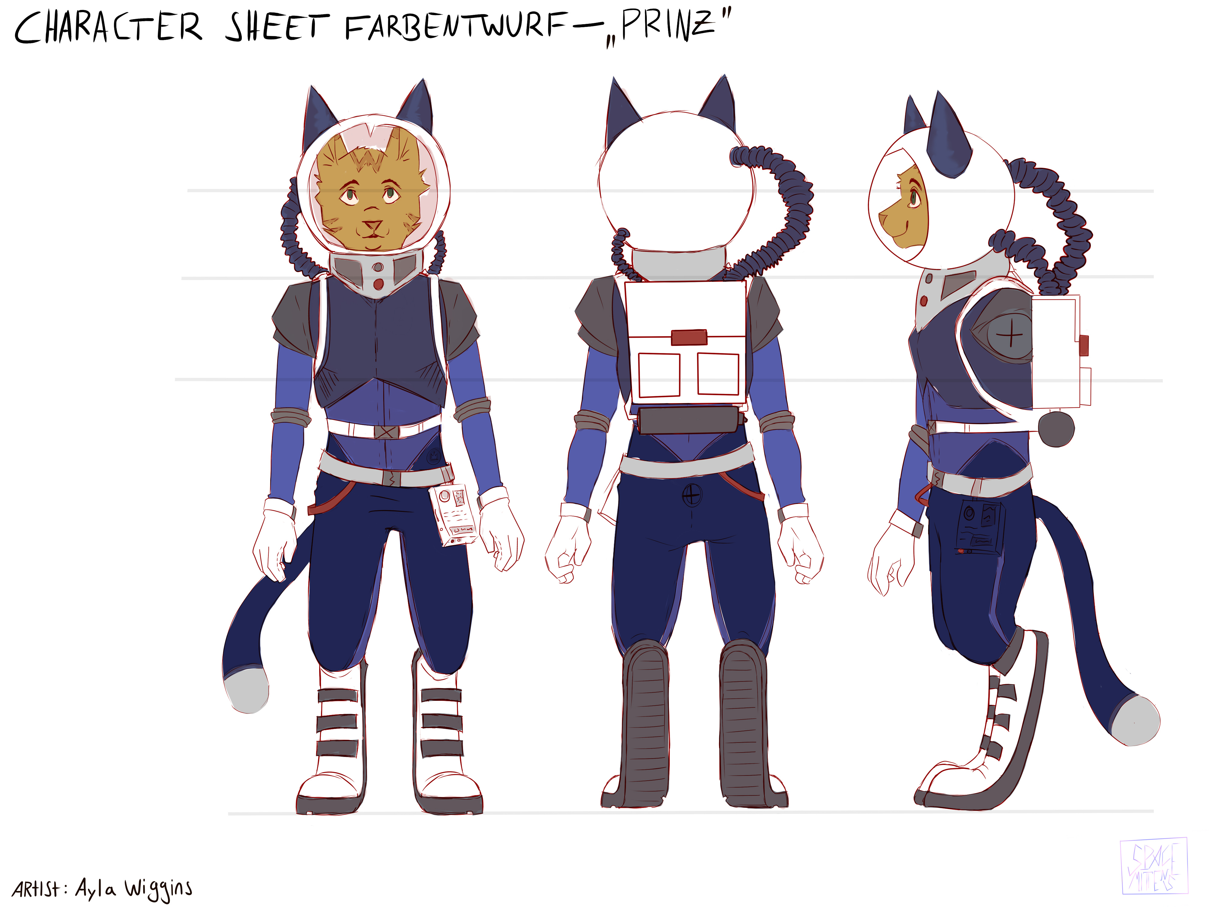 Space Mittens: Character and Creature Design by Ayla Wiggins on Dribbble