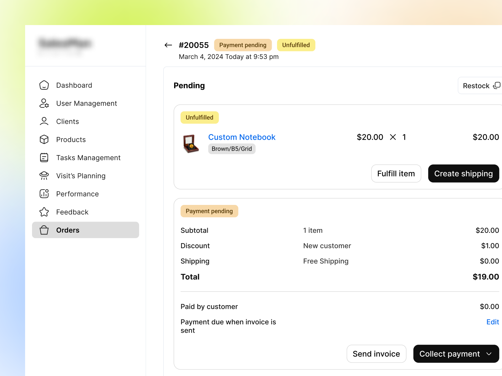 Order Details-Dashboard by Borkat Ullah on Dribbble