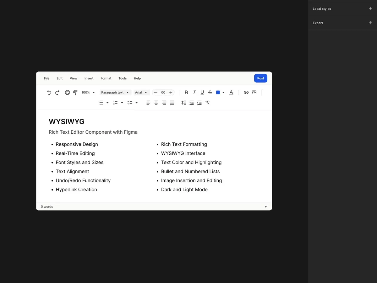 Browse thousands of Rich Text Editor images for design inspiration ...