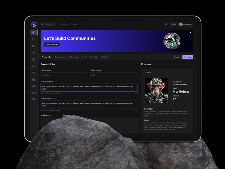 Build Community Dashboard by Urvik Moradiya 🥇 on Dribbble