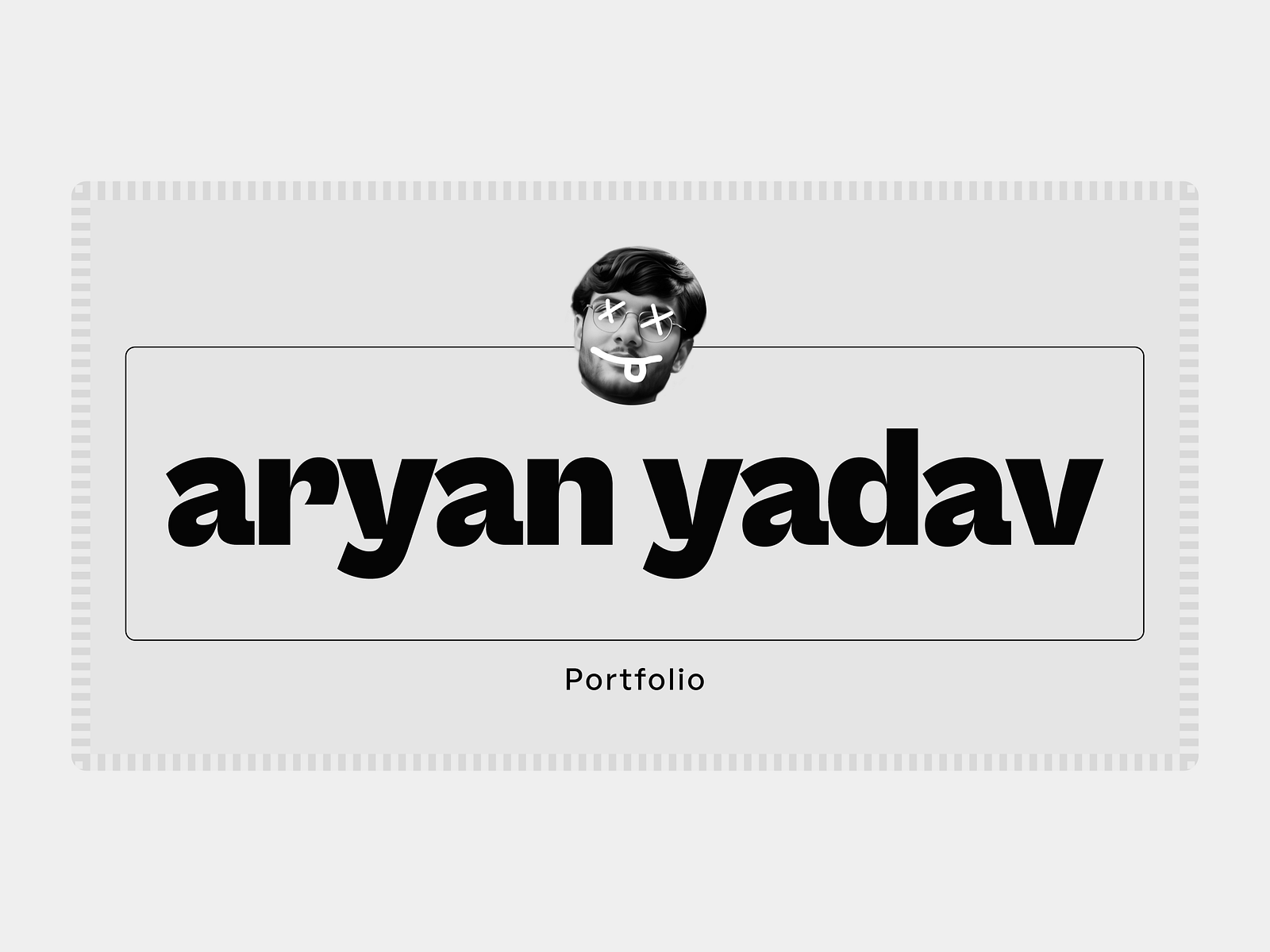 Aryan Yadav | Framer Portfolio Website 2024 by Aryan Yadav on Dribbble
