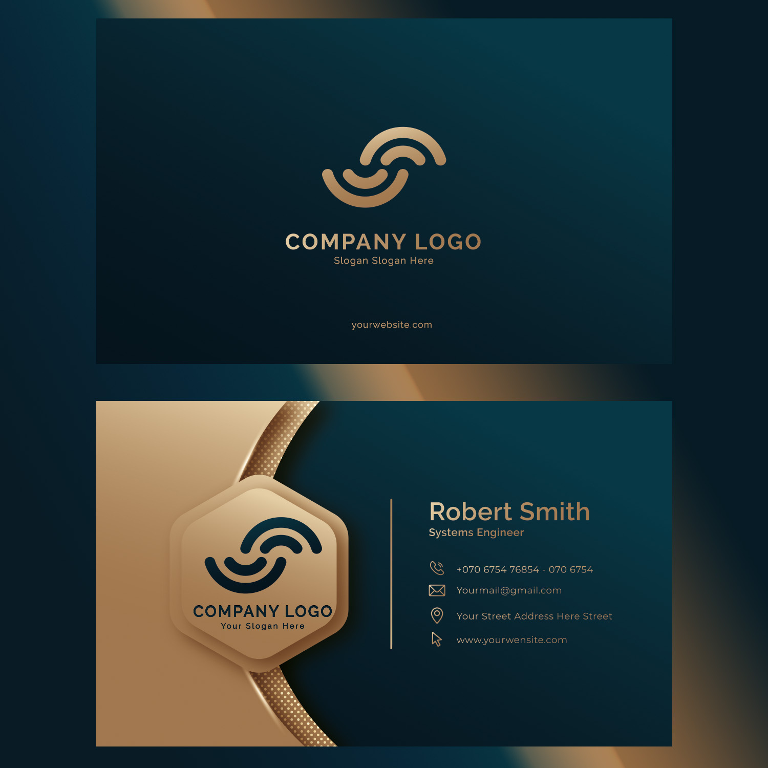 visiting cards by Babar Sultan on Dribbble